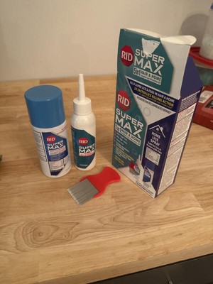 Rid Super Max 5-in-1 Hair & Home Complete Lice Treatment Kit : Target