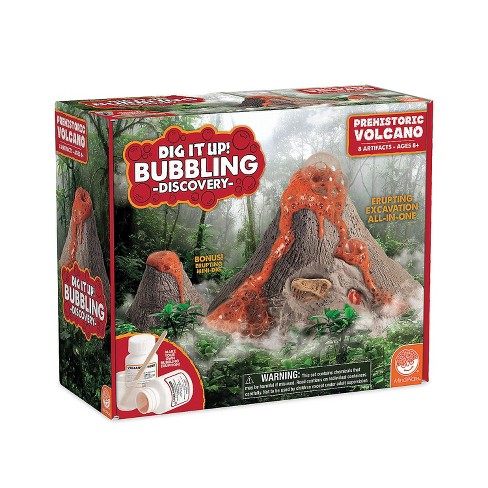 Mindware Dig It Up! Bubbling Discovery: Prehistoric Volcano Fossil Dig ...