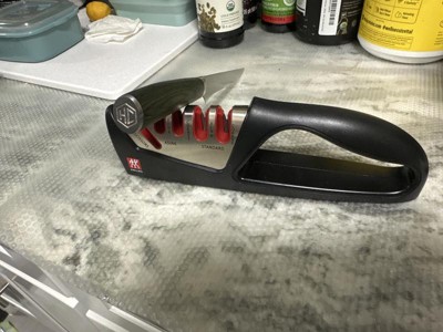Zwilling Razor-sharp 4-stage Pull Through Knife Sharpener With Shear ...