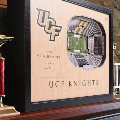NCAA UCF Knights 25-Layer StadiumViews 3D Wall Art : Target