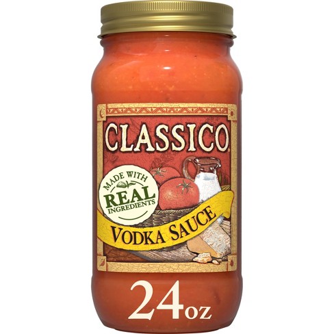 Classico Signature Recipes Vodka Pasta Sauce - 24oz : Target