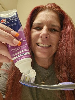 Crest 3d White Advanced Teeth Whitening Toothpaste, Radiant Mint : Target