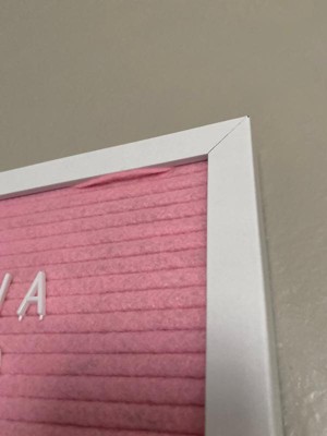 Pearhead Letterboard Wall Sign Panel - Gray : Target