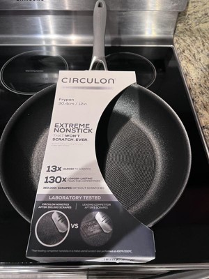 Circulon A1 Series With Scratchdefense Technology 12" Nonstick Induction Frying Pan Graphite ...