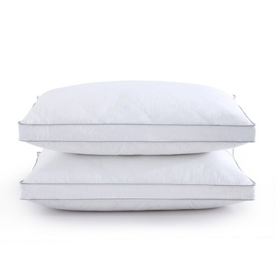 Peace Nest Gusseted Goose Feather Down Pillows Set Of 2 : Target