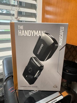 Manscaped The Handyman Compact Face Shaver, Portable Skinsafe Men's ...