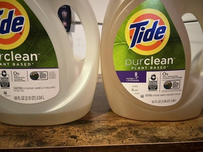 Tide Purclean Honey Lavender Liquid Laundry Detergent - 63 Fl Oz : Target
