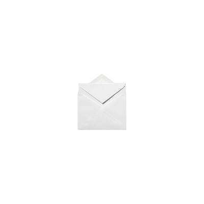 Lux Lee Bar Outer Envelopes (5 1/2 X 7 1/2) 50/box Brilliant White ...