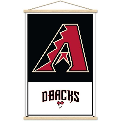 Trends International Mlb Arizona Diamondbacks - Logo 22 Magnetic Framed ...