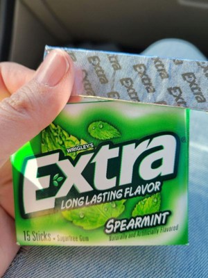 Extra Spearmint Sugarfree Gum - 15ct : Target