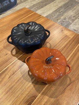Staub Ceramic 16-oz Petite Pumpkin Cocotte : Target