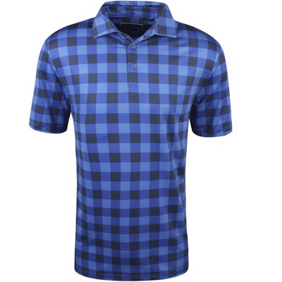 Etonic Golf Plaid Print Polo : Target