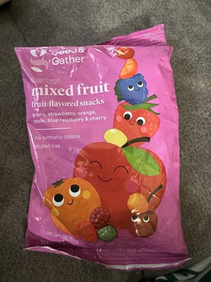 Mixed Fruit Flavored Snacks 3.5oz/1ct - Good & Gather™ : Target