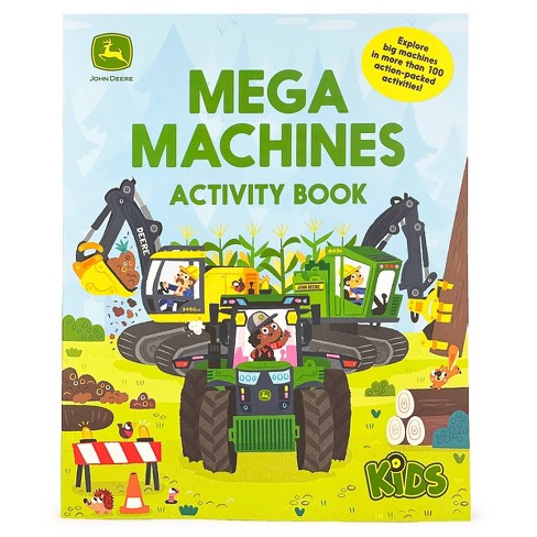 Mega Machines Activity Book - (board Book) : Target