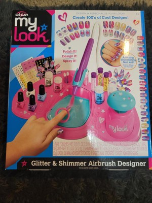 My Look Glitter & Shimmer Designer Nail Art Kit : Target