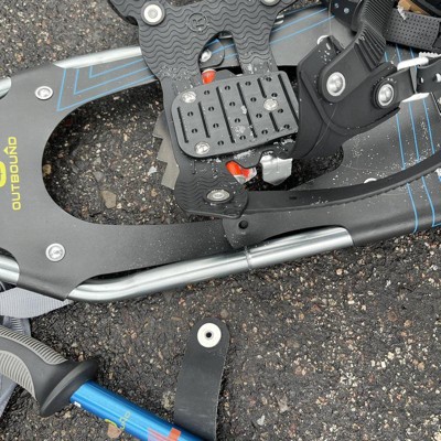Outbound Lightweight 30 Inch Long Aluminum Framed Snowshoe Kit With ...