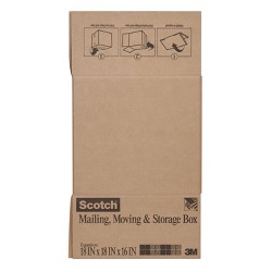 Scotch Mailing/moving/storage Box - 16" X 16" X 12" : Target