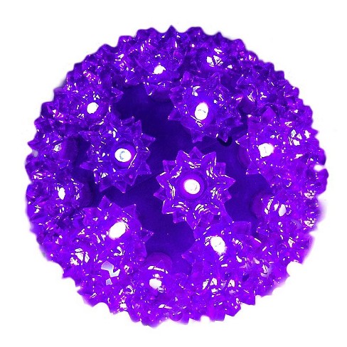 Novelty Lights 50 Purple Light Led Starlight Sphere, 6" Diameter : Target