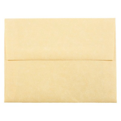 Jam Paper Envelopes A8 50ct Parchment : Target