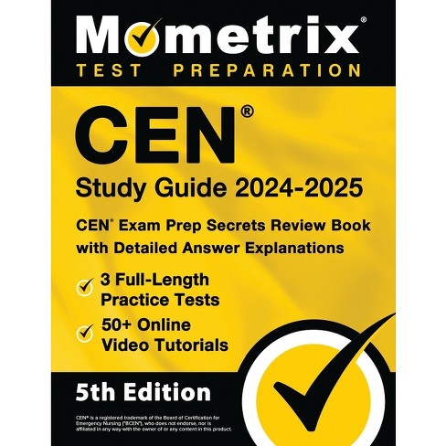 Cen Study Guide 2024-2025 - 3 Full-length Practice Tests, 50+ Online ...
