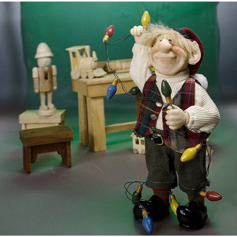 Northlight 10.5" Zim's The Elves Themselves Albert Collectible ...