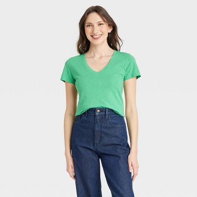 Women's Shrunken Short Sleeve T-shirt - Universal Thread™ : Target