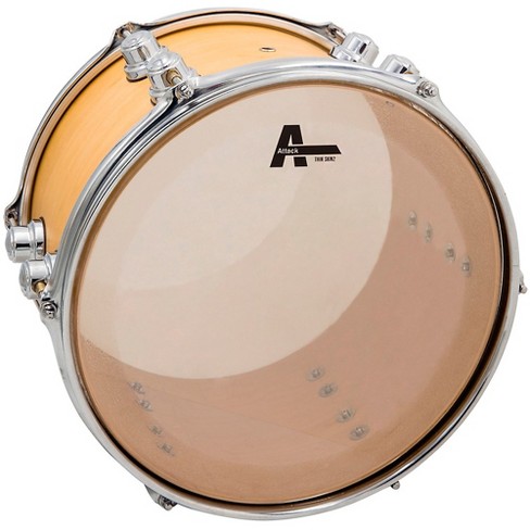 Attack Drumheads Attack Thin Skin 2 Clear Drum Head 12 In. : Target
