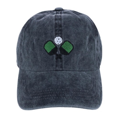 David & Young Women's Embroidered Pickleball Washed Baseball Cap : Target