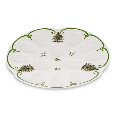 Spode Christmas Tree Devilled Egg Dish - 13 Inch : Target