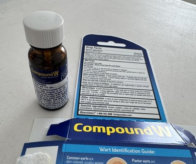 Compound W Maximum Strength Fast Acting Liquid Wart Remover - 0.31 Fl ...