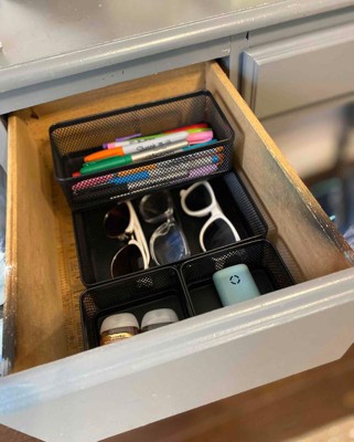 Mesh Desk Organizer Black - Brightroom™ : Target