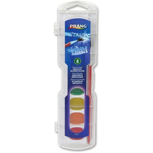 Prang Washable Metallic Watercolors Set : Target