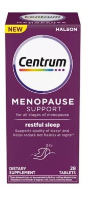 Centrum Menopause Support Restful Sleep Vitamin Tablets - 28ct : Target