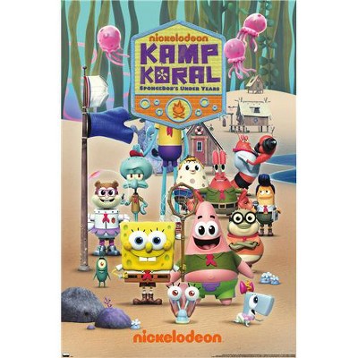 Trends International Spongebob Squarepants : Kamp Koral - Key Art ...