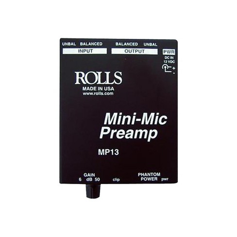 Rolls Mp13 Mini-mic Preamp : Target