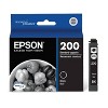 Epson 200 Single Ink Cartridge - Black (t200120-cp) : Target