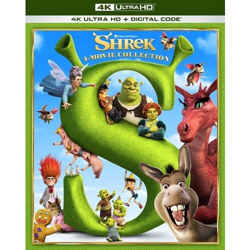 Shrek 4-movie Collection (4k/uhd) : Target
