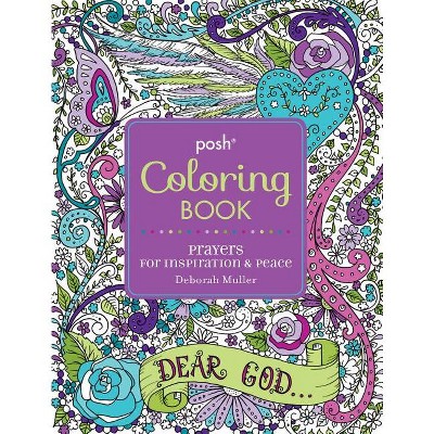Posh Adult Coloring Book: Prayers For Inspiration & Peace - (posh ...
