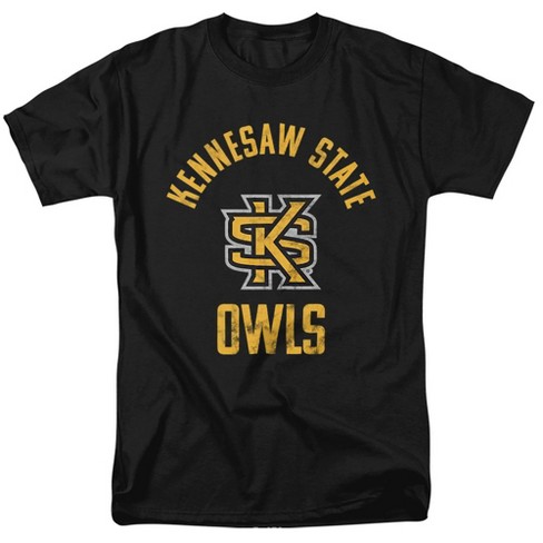 Kennesaw State University Official Owls Large Adult T-shirt, Black ...