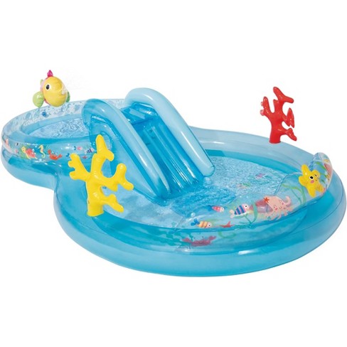 Intex Under The Sea Inflatable Kiddie Pool: Inflatable Kids Pool With ...