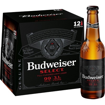 Budweiser Select Beer - 12pk/12 Fl Oz Bottles : Target