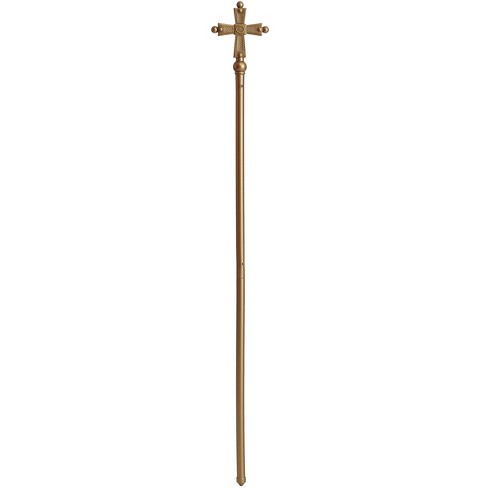 Halloweencostumes.com Adult's Holy Staff Accessory, Orange : Target