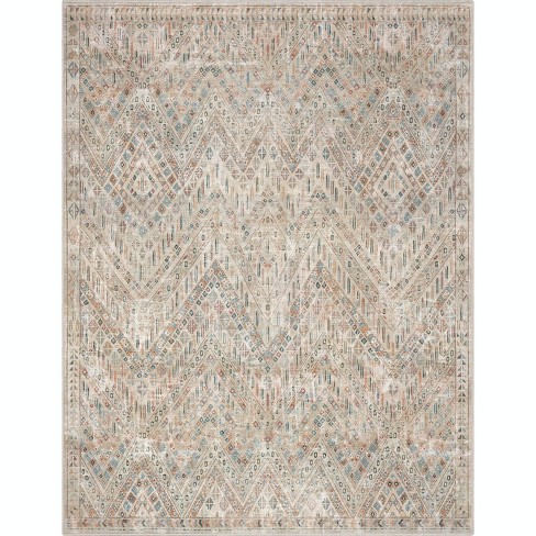 Well Woven Anya Chevron 9'10" X 13' Ivory Area Rug : Target