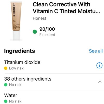 Honest Beauty Cc Tinted Moisturizer With Vitamin C And Blue Light ...