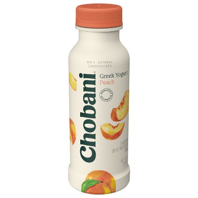 Chobani Peach Greek Yogurt Drink - 7 Fl Oz : Target