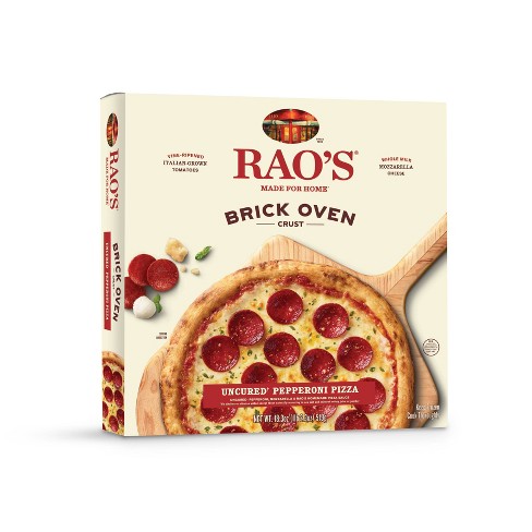 Rao's Made For Home Brick Oven Crust Uncured Pepperoni Frozen Pizza ...