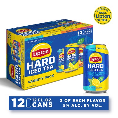 Lipton Hard Iced Tea Variety - 12pk/12 Floz Cans : Target