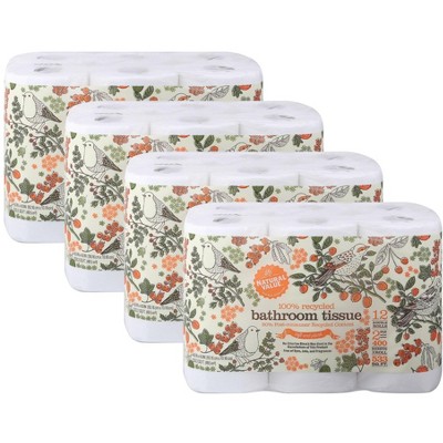 Seventh Generation 100% Recycled Bathroom Tissue 2-ply 500 Sheets - 60 ...