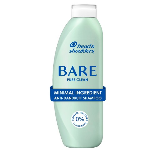 Head & Shoulders Bare Anti Dandruff Pure Clean Shampoo, Sulfate Free ...