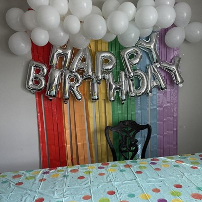 "happy Birthday" Foil Balloon Silver - Spritz™ : Target